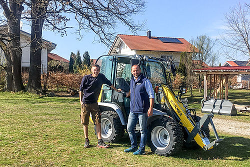 Von Moser für Moser: Ein kompakter Kramer 5035 - Moser Baumaschinen